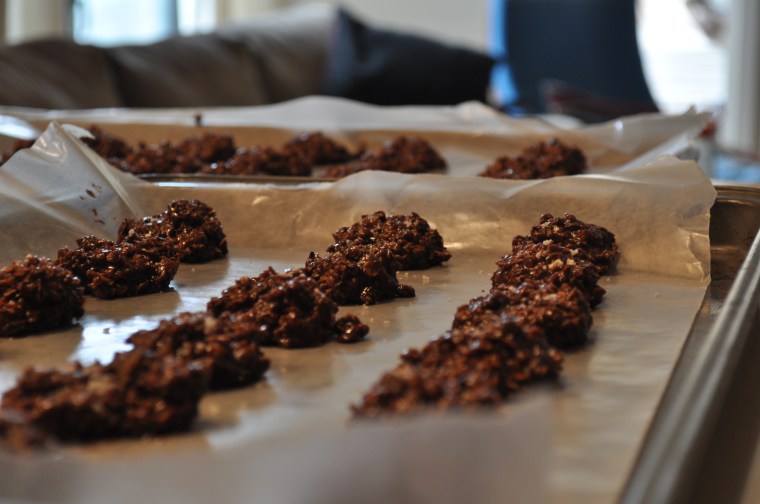 No Bake Chocolate Nut Cookies | Social Kitchen